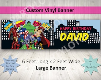 Iron man banner | Etsy