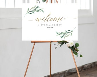 Wedding welcome sign | Etsy