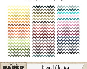 Zig zag borders | Etsy