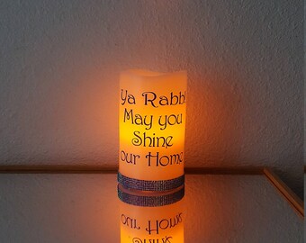 Islamic candles | Etsy