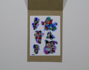 Pinocchio stickers | Etsy