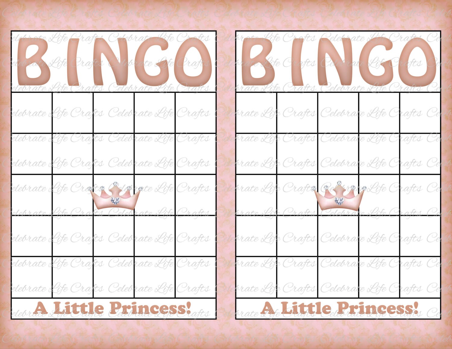 Printable Baby Shower Bingo Customize And Print