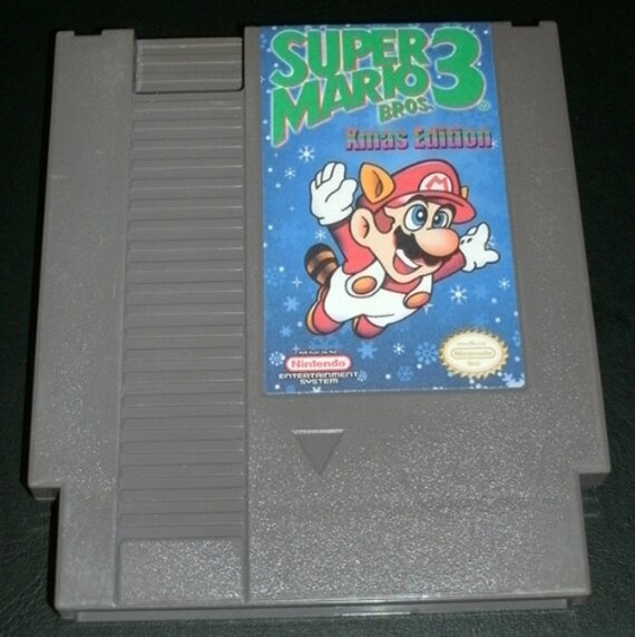 Super Mario Bros 3 Xmas Edition NES Nintendo Repro Hack Super Mario Bros 3 Xmas Edition NES Nintendo Repro Hack
