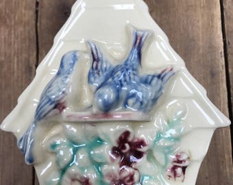 Bluebird pottery | Etsy