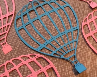 Balloon cut out | Etsy