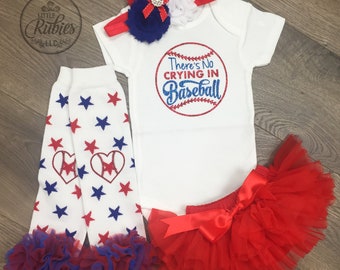Baby Girl Baseball Outfit My 1st Baseball Season baseball