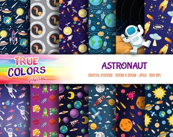 Astronaut art | Etsy