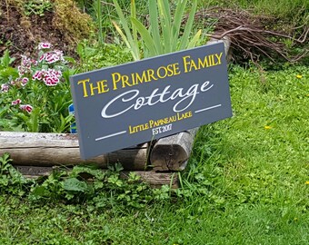 Outdoor house signs | Etsy