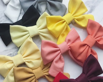 Bows CLIPART Set digital bows 10 solid color bows. Colorful