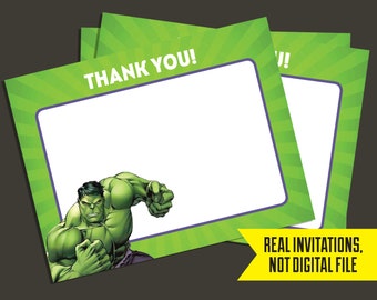 Hulk thank you | Etsy