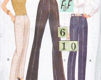 Vogue pants pattern | Etsy