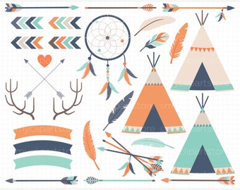 Tribal clipart | Etsy