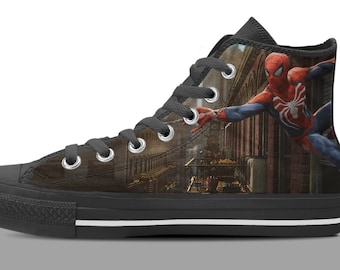 Spiderman shoes | Etsy