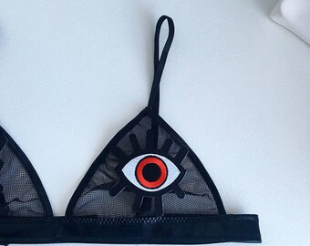 Mesh bra | Etsy