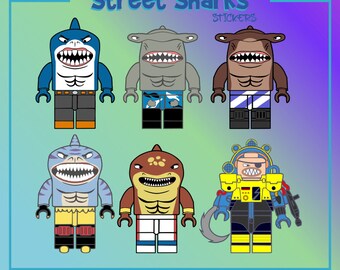 Street sharks | Etsy