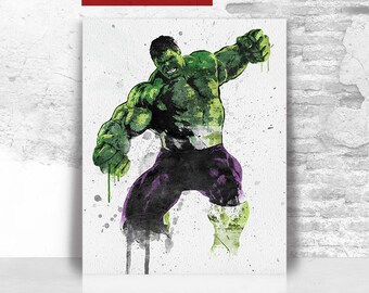 Hulk print | Etsy