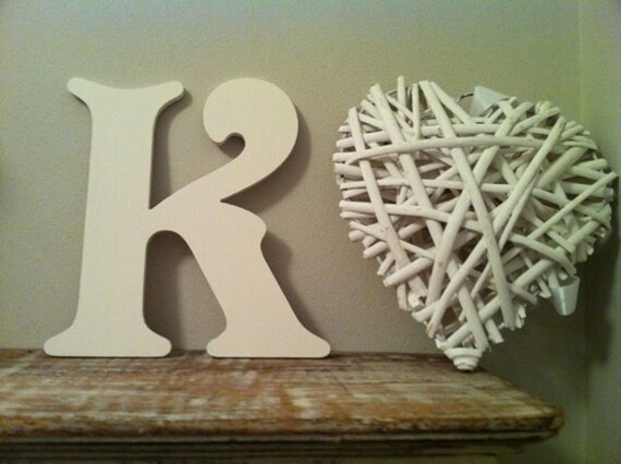Items similar to Victorian Decorative Wall Letter 'K' - Any Colour - 12 ...