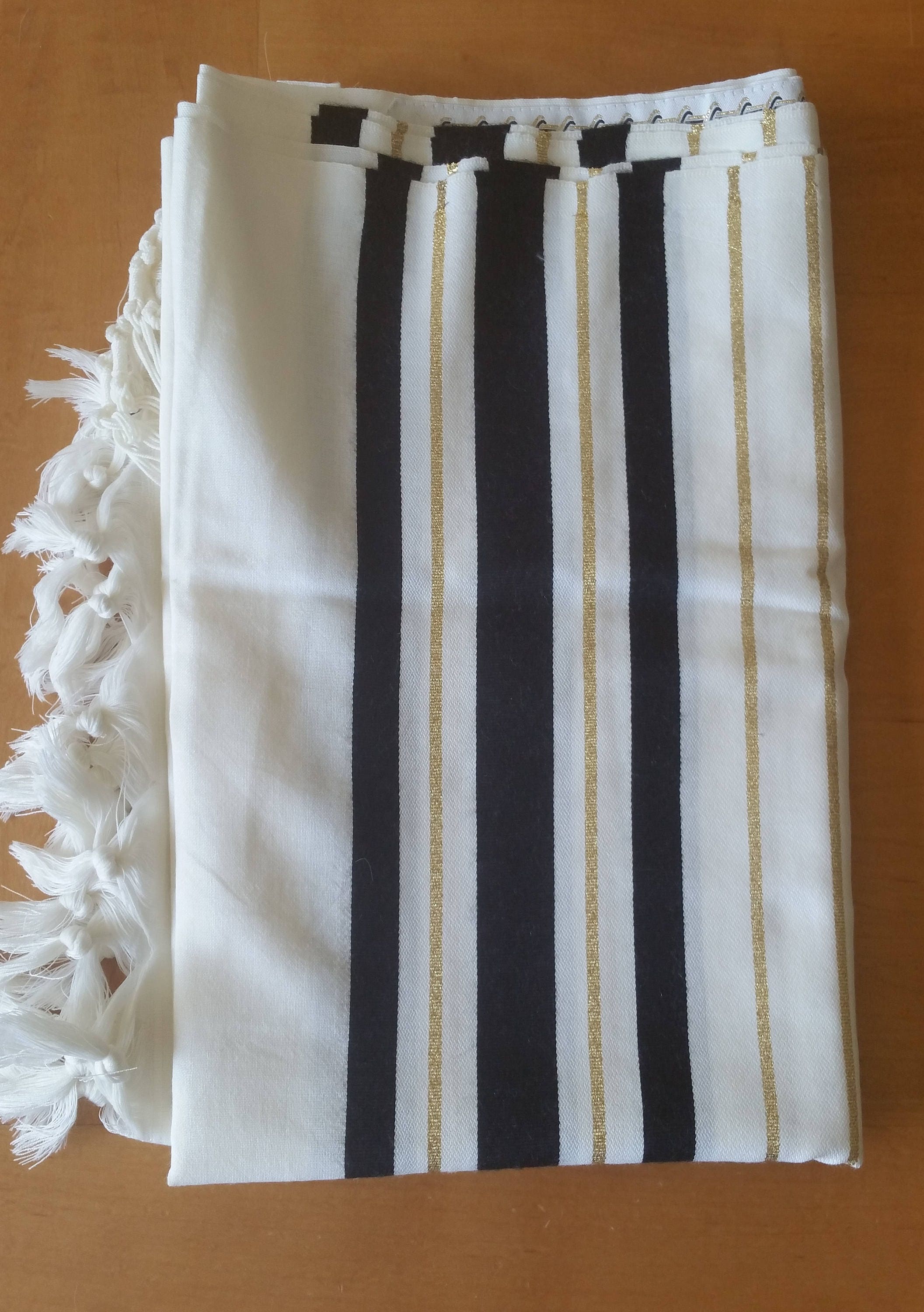 Jewish TALLIT 100% WOOL Prayer Shawl Ultra Kosher Tallis