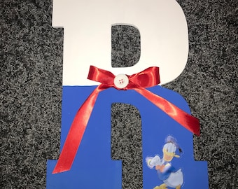 Donald duck letters | Etsy