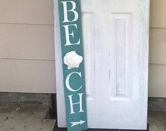 Beach welcome sign | Etsy