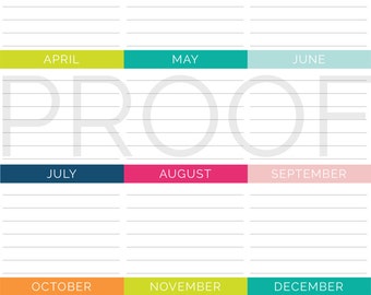 Notes Page Printable INSTANT DOWNLOAD Wonderful Daily