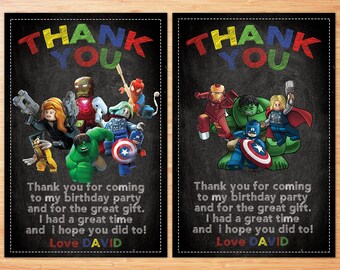 Avengers thank you | Etsy