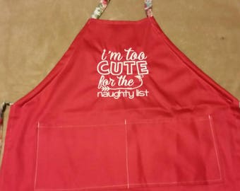Cute sayings apron | Etsy