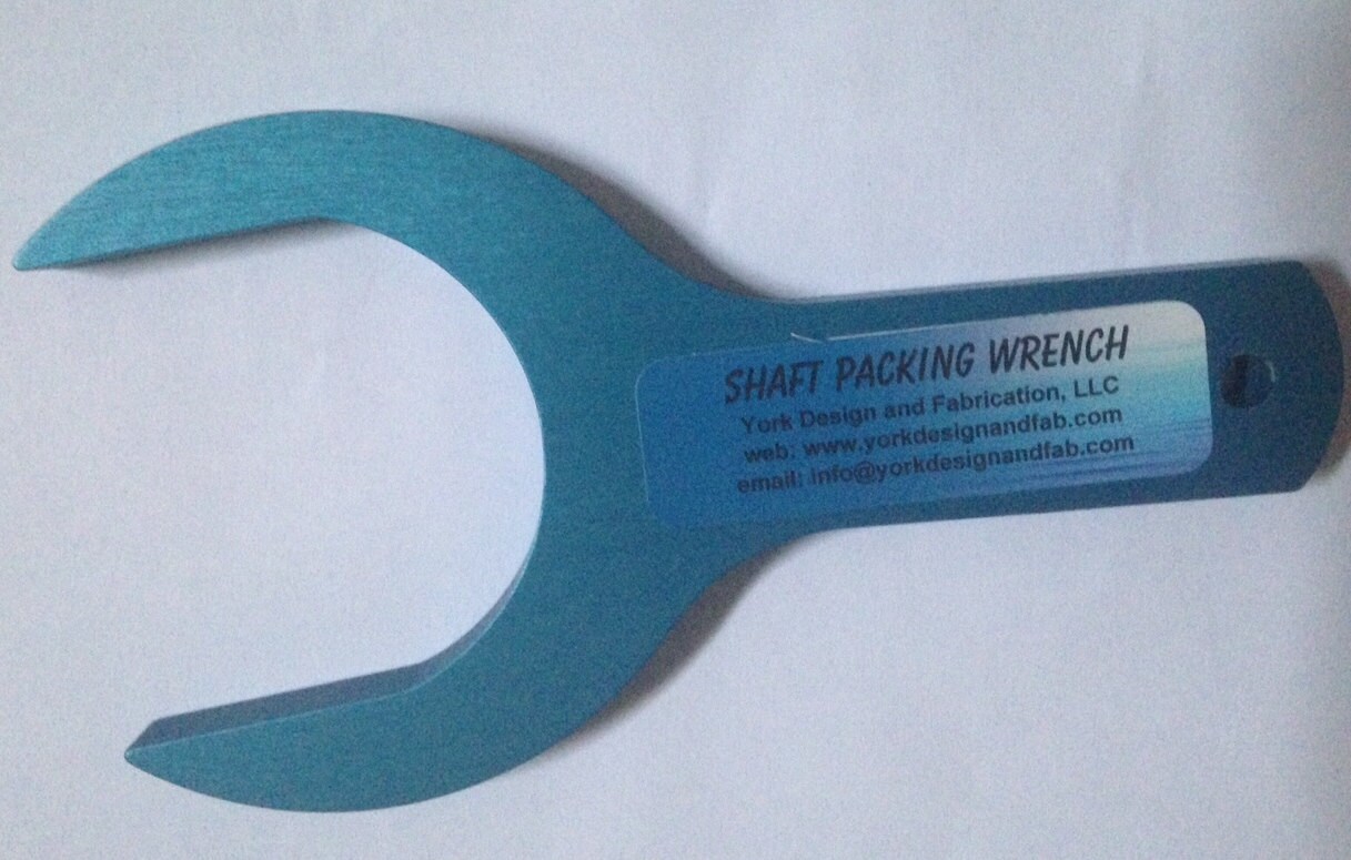 2-1/4 Shaft Packing Wrench for Rudder Stuffing
