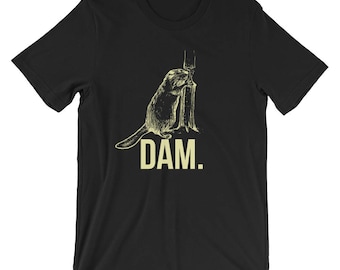 Beaver tshirt | Etsy