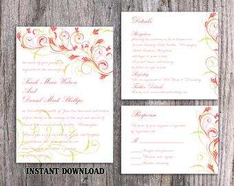 Wedding Invitation Template Download Printable Wedding
