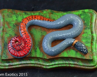 Polymer clay snake | Etsy