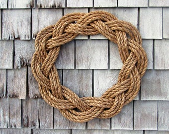 Rope wreath | Etsy