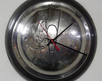 Hub cap clock | Etsy