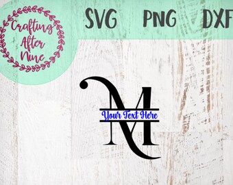 Letter m monogram | Etsy