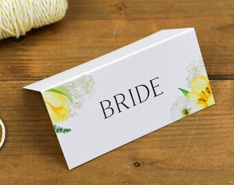 Spring place cards | Etsy