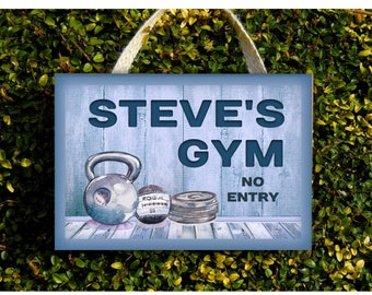 Home gym sign | Etsy