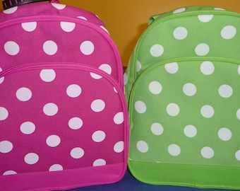 Polka dot backpack | Etsy