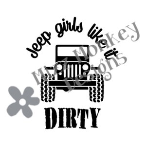 Jeep girl decals | Etsy
