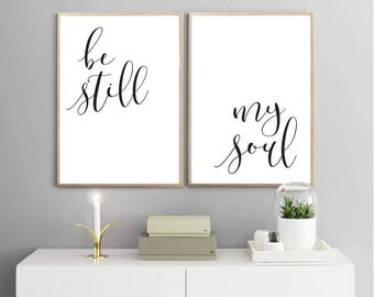 Be still | Etsy