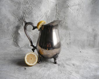 Silver pitcher | Etsy