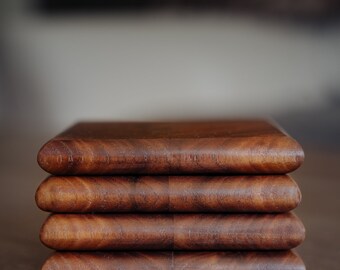 Wooden coasters | Etsy