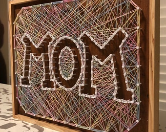 Mom string art | Etsy