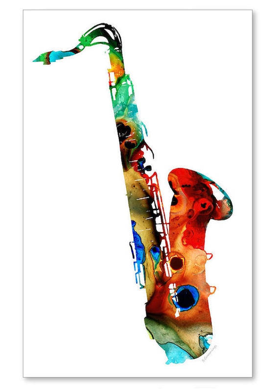 Saxophone Painting