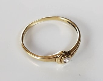 Vintage gold ring | Etsy