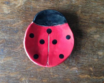 Clay ladybug | Etsy