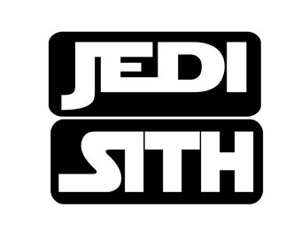 Sith decal | Etsy