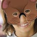 Weasel Ferret Printable Animal Party Mask Brown Ferret Animal