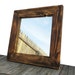 Rustic Wood Mirror Man Cave Industrial Mirrors Country