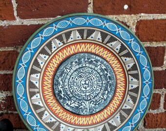 Aztec wall art | Etsy