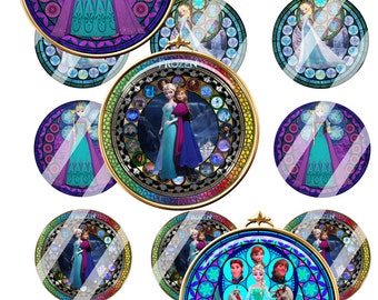 Frozen circle | Etsy